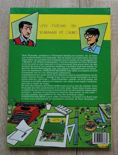 SCARAMUIX/RUBIO ** ONE Shot Peter Plumcake Operation Mac Beth ** Eo ...