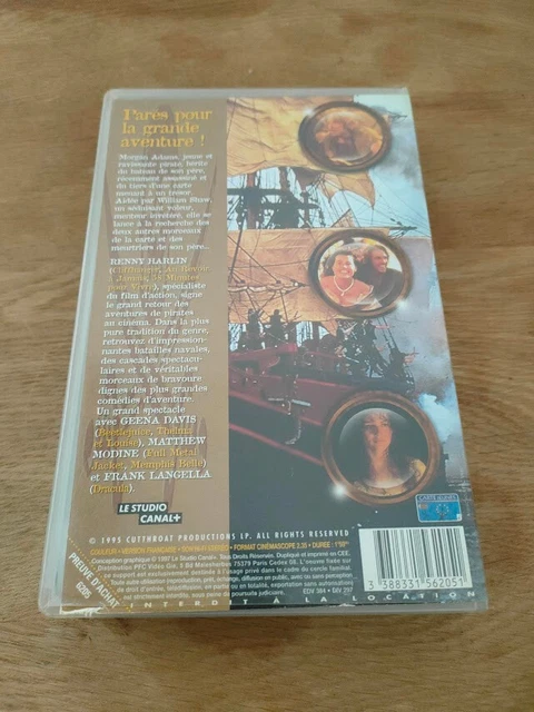 L'ÎLE AUX PIRATES VHS K7 Geena Davis Matthew Modine EUR 7,00 - PicClick FR