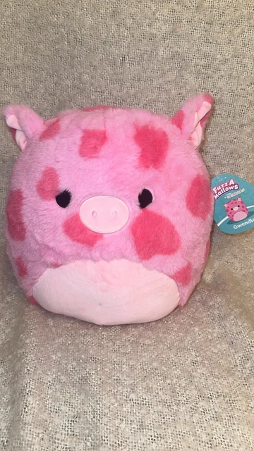 SQUISHMALLOWS GWENDLE PIG Fuzz-A-Mallows Fuzzy Pig 12 inch 30cm ...