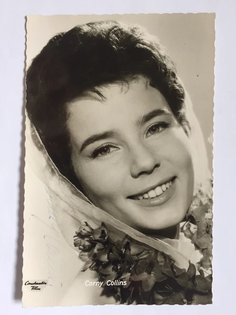 CORNY COLLINS SIGNIERT Film TV Autogramm Karte Unterschrift Signatur ...