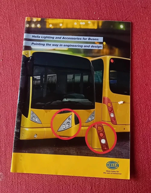 HELLA BUS COACH Lighting Front Rear Fog Lamps Catalog £23.08 - PicClick UK