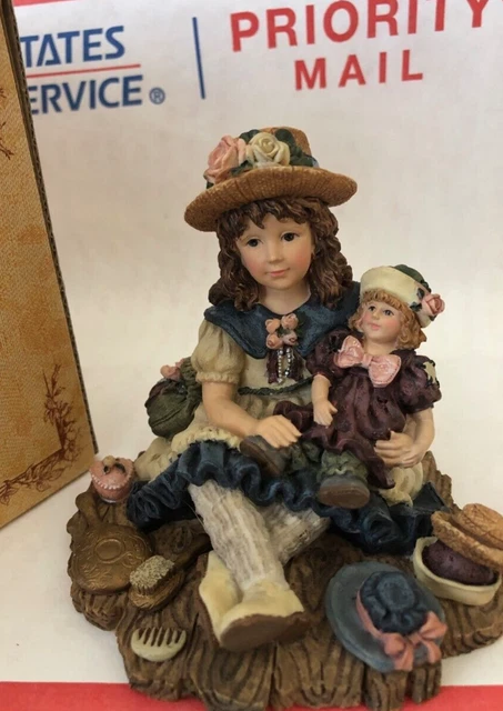 NIB BOYDS YESTERDAYS Child, Dollstone Collection, ASHLEY w/CHRISSIE ...