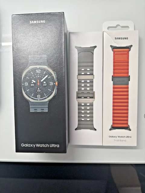 SAMSUNG GALAXY WATCH Ultra LTE 47mm (unlocked) - With Multi-wrist band ...