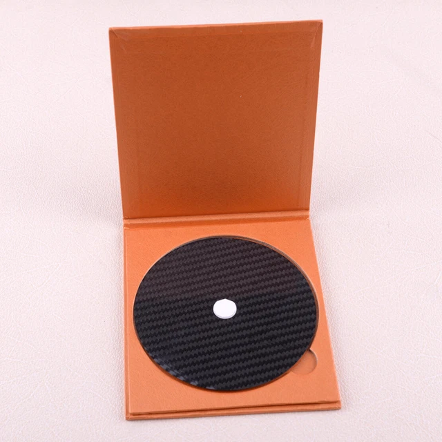 CARBON FIBRE CD DVD Stabilisateur Mat plateau supérieur lecteur platine ...