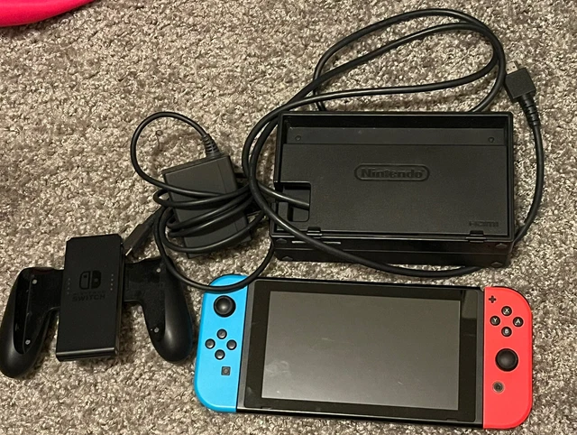 NINTENDO SWITCH HANDHELD Console - Black/Red *USED* U.S Region £167.27 ...