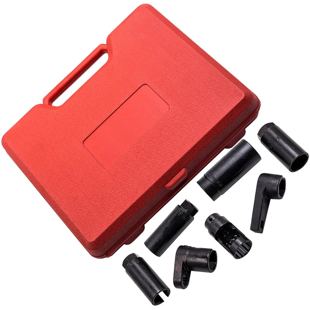 OXYGEN SENSOR O2 Removal Oil Pressure Sending Unit Pull Tool Kit Set 1/ ...