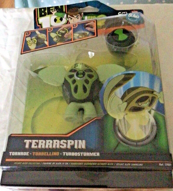 BEN 10 ULTIMATE Alien TERRASPIN deluxe figure, Deluxe Alien collection ...