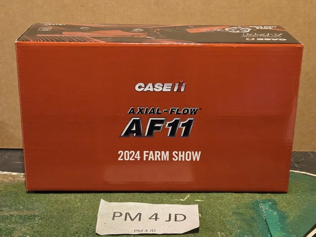 ERTL 1/64 CASE IH AF11 Combine Tractor 2024 Farm Show Prestige ...