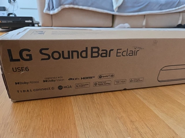LG SOUND BAR Eclair USE6S Black £135.90 - PicClick UK