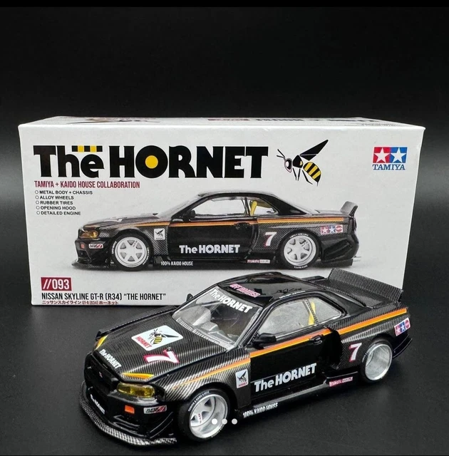 KAIDO HOUSE X MINI GT NISSAN GT-R R34 THE HORNET TAMIYA KHMG093 1/64 ...