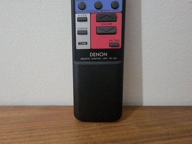DENON RC-160 REMOTE Control for AVR-3000 AVR-3000G Receiver Like New ...