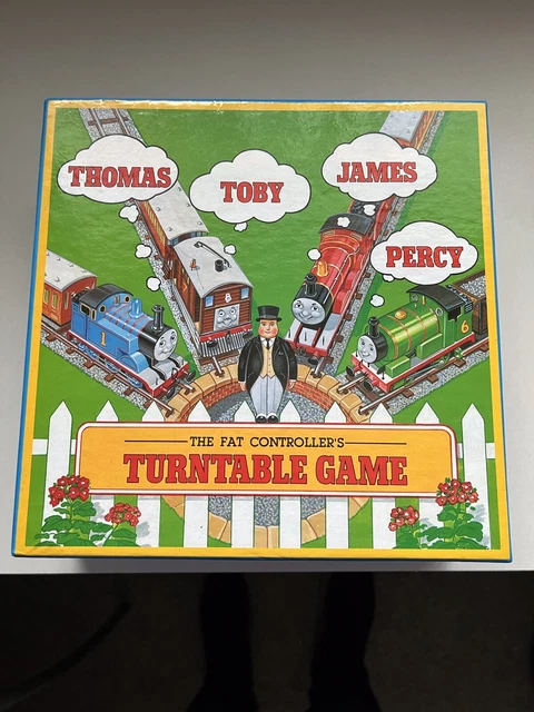 THOMAS THE TANK Engines The Fat Controller’s Turntable Game 1991 ...