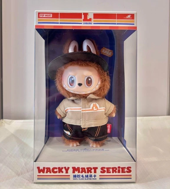 POP MART LABUBU The Monsters Wacky Mart Series Store Clerk Vinyl Plush ...