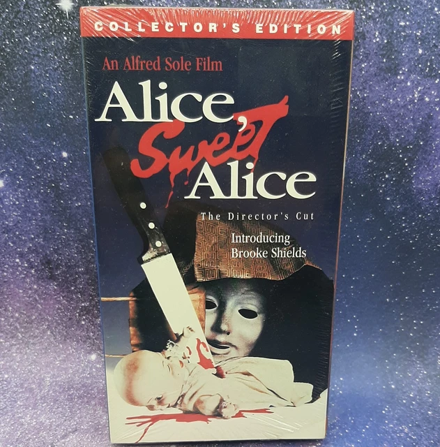 ALICE SWEET ALICE VHS SEALED Starring Brooke Shields FACTORY SEALED SEE ...