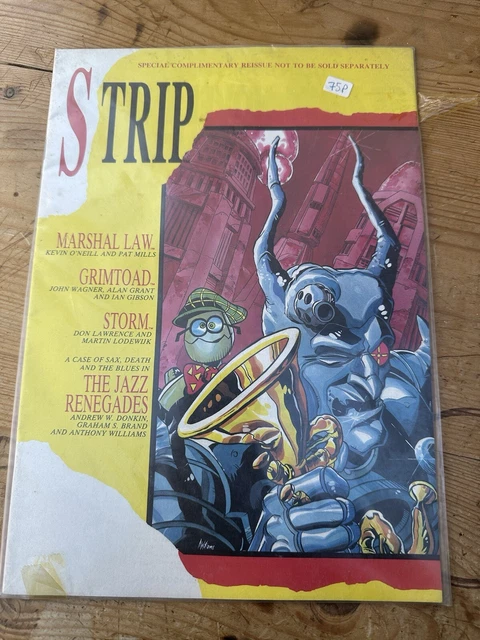 STRIP SPECIAL COMPLIMENTARY Re-issue No. #6 Marvel Comics U.K. G EUR 1 ...