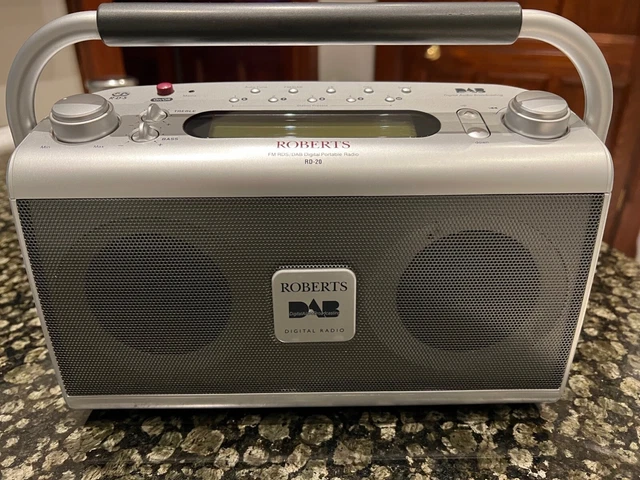 ROBERTS RD20 GEMINI 20 FM/DAB mains/battery radio £45.00 - PicClick UK