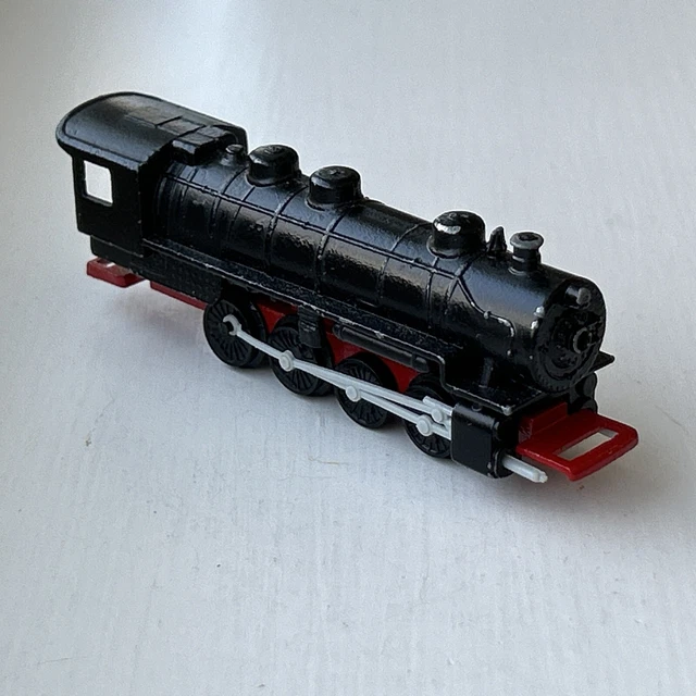 LONE STAR TREBLE-O-TRAINS No. 76 BALDWIN STEAM LOCOMOTIVE BLACK/RED OOO ...