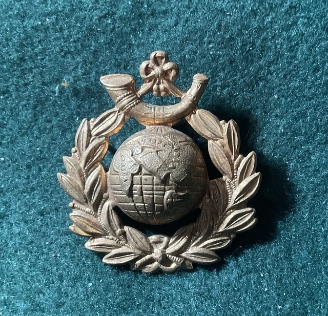 ORIGINAL CAP BADGE of the Royal Marine Light Infantry Commando P59 EUR ...