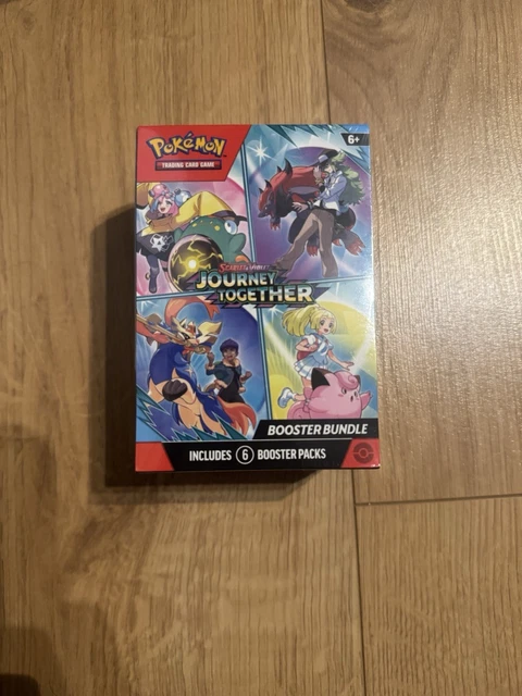 POKÉMON TCG: JOURNEY Together Booster Bundle (6 Booster Packs) - IN ...