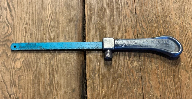VINTAGE ECLIPSE PADSAW Pad Handle Vintage Hack Saw Blade Carpenters Old ...