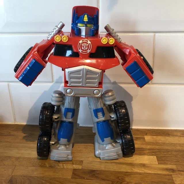 TRANSFORMERS RESCUE BOTS Megabots Optimus Prime £11.00 - PicClick UK