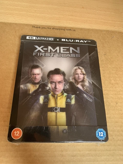 X-MEN FIRST CLASS 4K UHD BLU-RAY LENTICULAR STEELBOOK NEW & SEALED ...