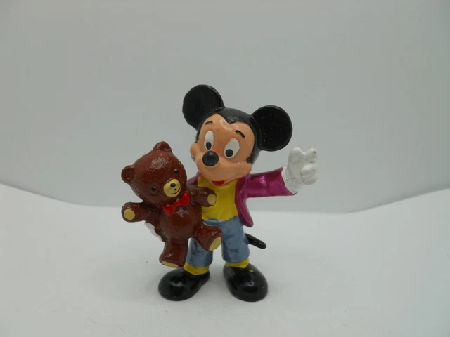 WALT DISNEY BEARDED MICKEY MOUSE MOUSE with BEAR rare BULLYLAND £8.26 ...