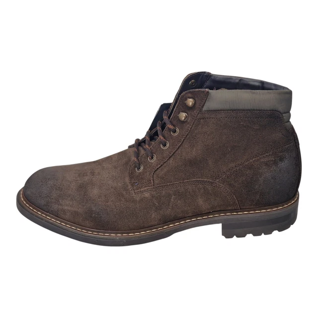 M&S COLLECTION CLASSIC Elegant Nubuck Lace Up Men's Boots RRP £69.00 £ ...