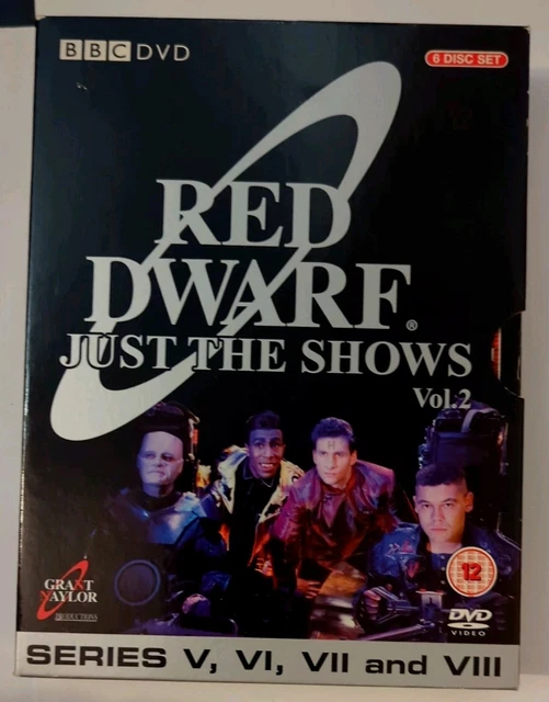 RED DWARF JUST the Shows V, VI, VII, VIII Volume 2 DVD Box Set Comedy 5 ...
