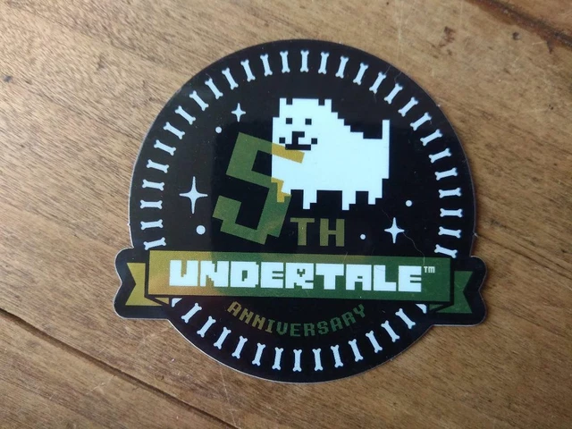 UNDERTALE - IAM8BIT Exclusive Sticker 5th Anniversary (switch, ps4 ...