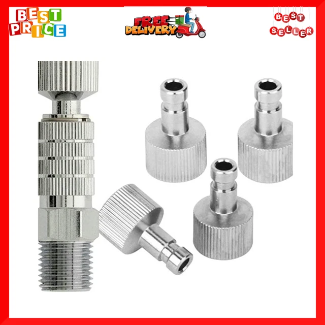 AIRBRUSH QUICK DISCONNECT Coupler Release Fitting Adapter with 5 Male ...