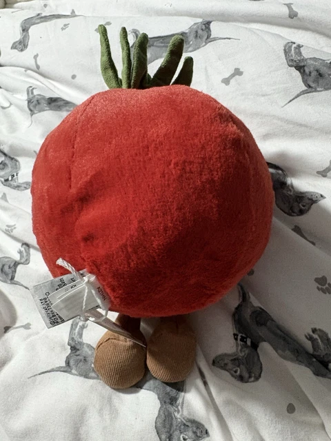 Jellycat Amuseables Tomato Plush Soft Toy Small Washable A2tmn £4230