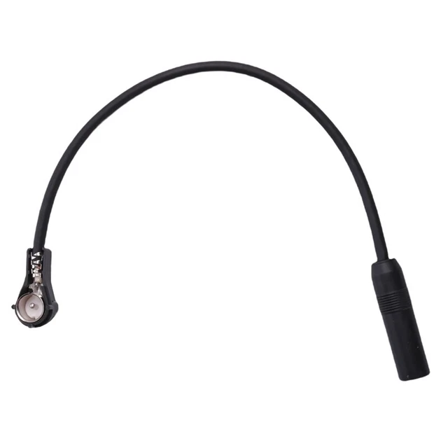 ANTENNA AEREA RADIO coassiale auto AM FM DAB 30 cm cavo adattatore DIN ... ANTENNA AEREA RADIO coassiale auto AM FM DAB 30 cm cavo adattatore DIN ...