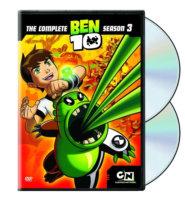 BEN 10: THE Complete Season 3 (DVD) Tara Strong Paul Eiding (US IMPORT ...