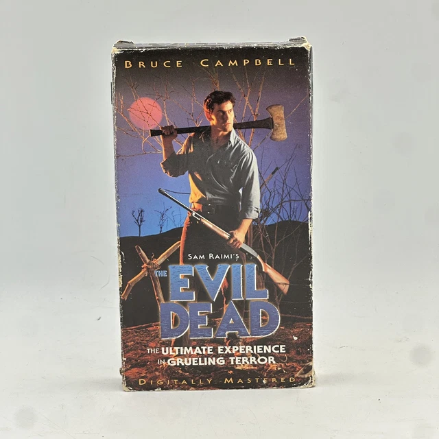 SAM RAIMIS THE Evil Dead VHS Bruce Campbell Horror Anchor Bay Video ...