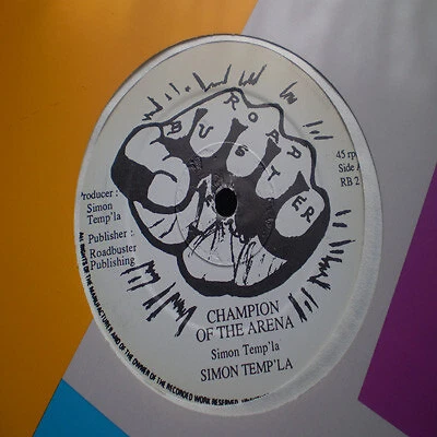SIMON TEMPLA - Champion Of The Arena / Raddi-Kation / VG / 12"" EUR 67 ...