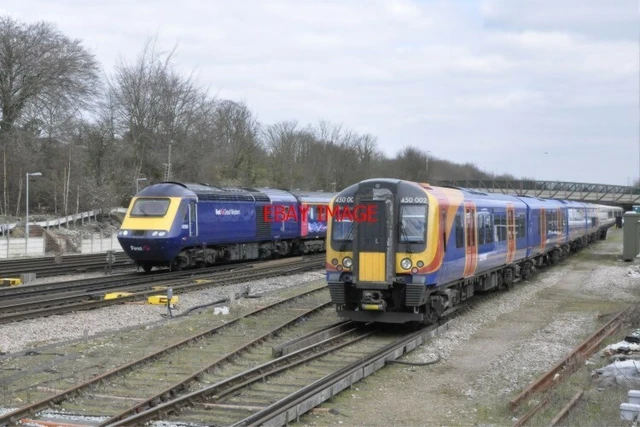 PHOTO CLASS 43 43129 Hst And Emu 45000X At Basingstoke 29Th March 2013 ...
