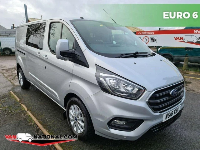 FORD TRANSIT CUSTOM 2.0 320 Limited Dciv L2 H1 130 Bhp Crew Van Combi ...