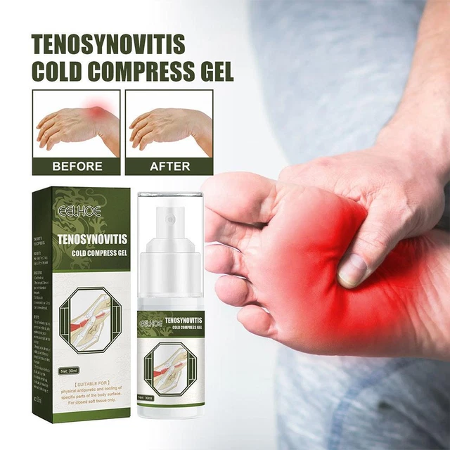 TENOSYNOVITIS GEL SPRAY Tenosynovitis Cold Compress Gel xpa Pain Use ...