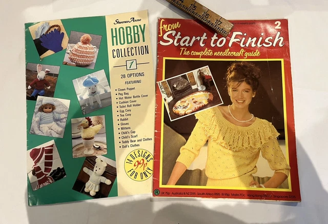 VINTAGE 1982 MARSHALL Cavendish Stitch By Stitch Magazines 2nd Edition X 4 £3.84 - PicClick UK