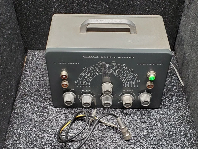 VINTAGE HEATHKIT RF R.F. Signal Generator Model SG-8 Vintage $32.00 ...