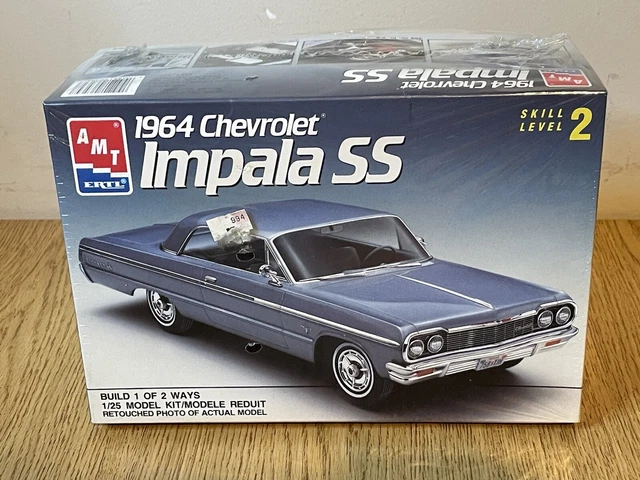 AMT ERTL MODEL Kit 1964 Chevrolet Impala SS Car 1/25 Scale #6564 £39.52 ...