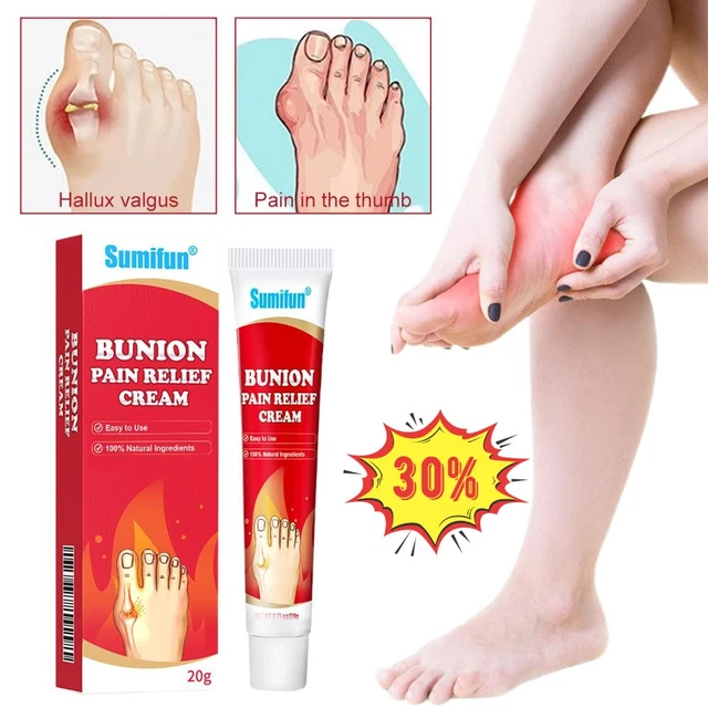 BUNION PAIN RELIEFCREAM ToeValgus Corrector Cream Treat Hallux ...