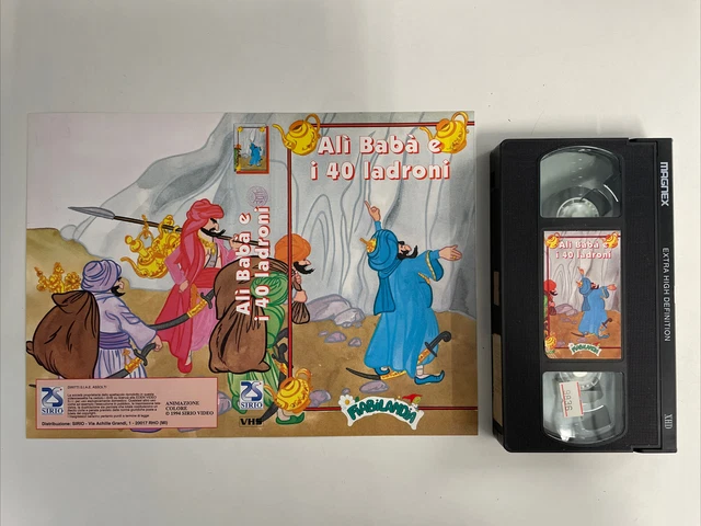ALI' BABA' E I 40 LADRONI (1994) vhs+locandina - senza custodia EUR 8 ...