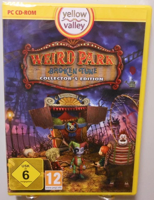 WEIRD PARK BROKEN Tune PC Spiel Software CD-ROM Wimmelbild Collectors ...