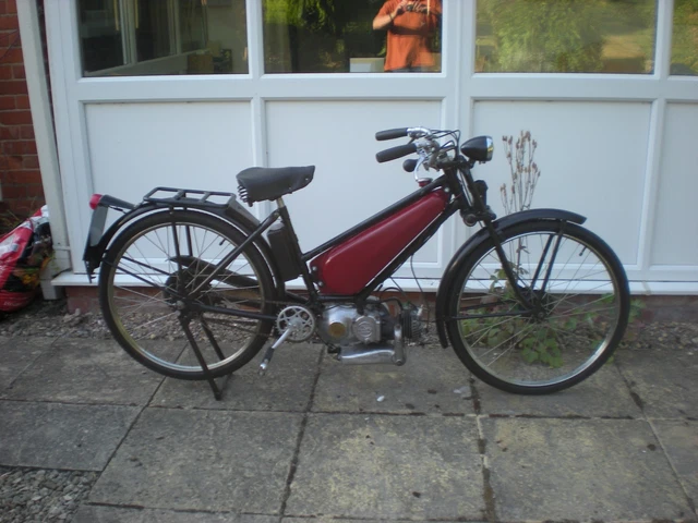 EXCELSIOR AUTOCYCLE 98CC 1946 V5c wartime 1940's WW2 Villiers JDL ...