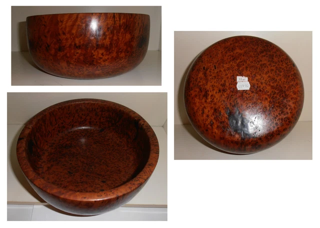 27 CM BOWL root, root wood tuya/tuja/tuia, African crafts, C27-26 £53. ...