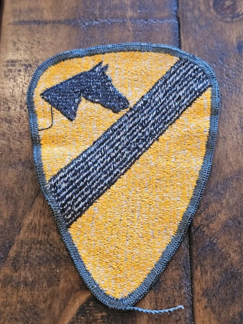 1960S 70S US Army Vietnam Cold War 1st Cavalry Division Patch L@@K ...