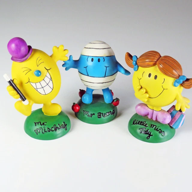MR MEN & LITTLE MISS Roger Hargreaves 1998 Holland Studio Craft ...