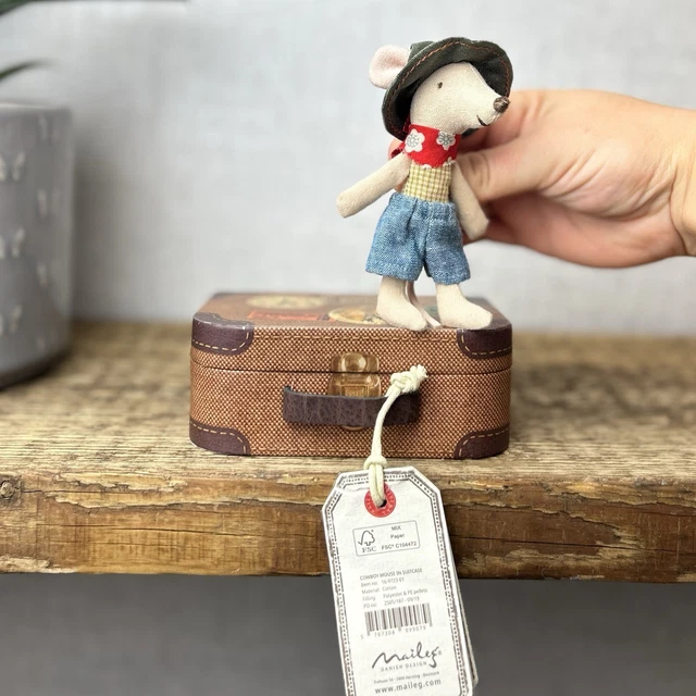 MAILEG - COWBOY in a Suitcase - Little Brother Mouse Cowboy - Retired £ ...